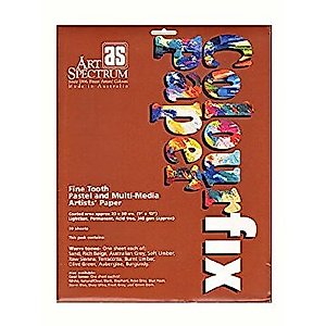 Art Spectrum Colourfix Paper Rainbow Packs Warm Tones Pack of 10