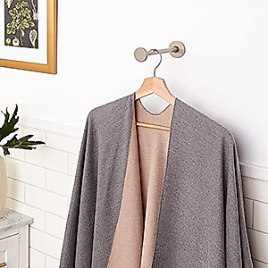 Allied Brass (MD-23-SN) Modern Pullout Garment Rod, 10-Inch, Satin Nickel