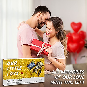 Date Night Ideas Cards for Couples - Funny Romantic Scratch Off Card Deck Game for Date Night - Great Gift Lovely Time for Boyfriend/Husband/Girlfriend/Wife on Anniversary