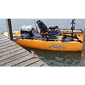 Brush Gripper Securely Anchor Your Kayak, Canoe or Boat in Seconds. The Harder You Pull The Tighter It Grips! - Made in USA