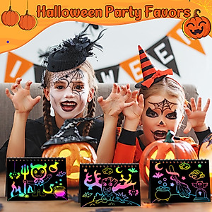 ZMLM Halloween Party Favors Toys Kids: 24 Pack Rainbow Scratch Art Notebook Bulk Scratch Art Party Favors Girls Boys Birthday Party Favors Classroom Prizes Gifts