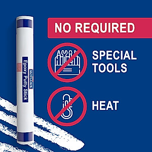 Mohawk Epoxy Putty Stick (Black) for Permanently Repairing Wood and Other Hard Surfaces