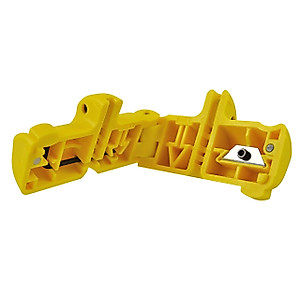 Miller MB04 FTTX Flat Drop-Cable Slitter with Articulating Hinge, Easily Portable Tool for Professional Technicians, Electricians, and Installers, 3.88 Ounces