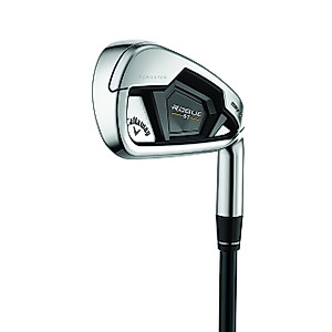 Callaway Golf Rogue ST Max OS Lite Iron Set (Right Hand, Graphite Shaft, Ladies Flex, 6 Iron - PW, Set of 5 Clubs)