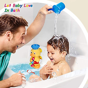 Bath Toys Bathtub Toys for Kids Toddlers Duck Bath Toys for Girls Boys Wind up Ducky Bath Toys for Boys Girls.