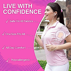 Large Underarm Sweat Pads for Women - Armpit Sweat Pads for Women and Men [100 PCS], Under Arm Sweat Pad for Hyperhidrosis and Sweating – Dress Shields/Guards for Armpit Protection