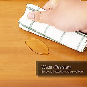 MoNiBloom Bamboo 3 Tier Narrow Bookshelf Freestanding Display Storage Shelves Cabinet Furniture for Bedroom Living Room Kitchen, Brown