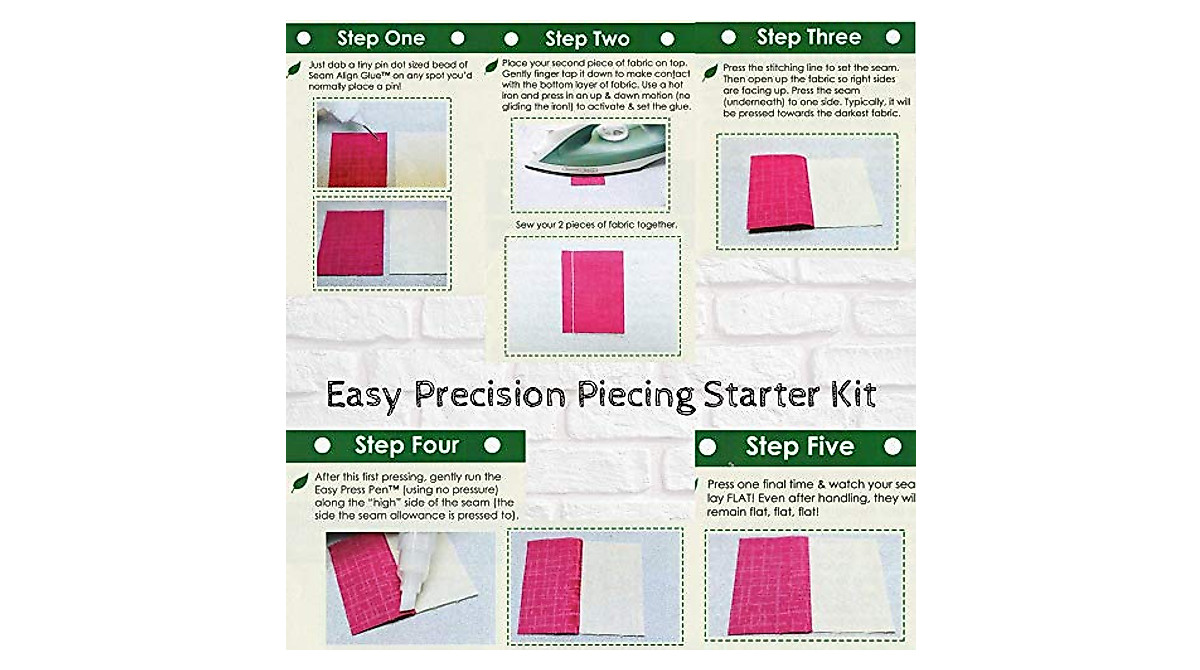 Easy Precision Paper Piecing Kit for Quilters | Acorn Products