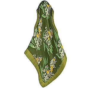 Milkbarn Mini Lovey Blanket (Green Floral)