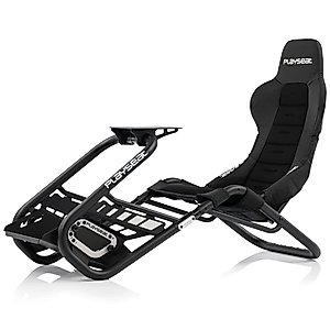 Playseat Trophy Sim Racing Cockpit | High Performance Racing Simulator Cockpit | Supports Direct Drive | Compatible with All Steering Wheels & Pedals on The Market | Supports PC & Console | Black