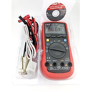 UNI-T Portable Digital Automobile Multimeters UT109 DWELL RPM Measurement DC Voltage (V) AC Voltage (V) DC Current (A) AC Current (A) Resistance (Ω) Capacitance (F) Frequency (Hz) Temperature (°C)