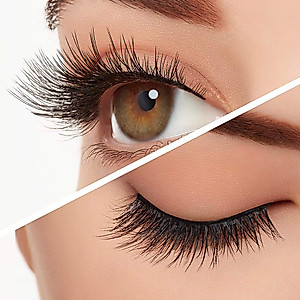 Ardell Aqua False Strip Lashes 341, Water Activated Faux Lashes, Reusable, No Lash Glue Required, 4 Pack