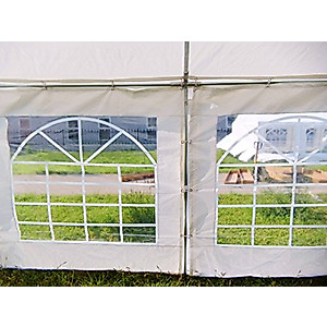 AMERICAN PHOENIX Party Tent 40x20 Heavy Duty Large White Commercial Fair Shelter Wedding Events Canopy Tent (White, 20x40)