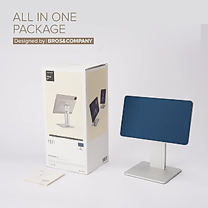 POUT E11 MAX iPad Pro Stand - Adjustable Tablet Holder Magnetic Cradle Mount Dock for Apple iPad Pro (MAX 12.9" iPad)