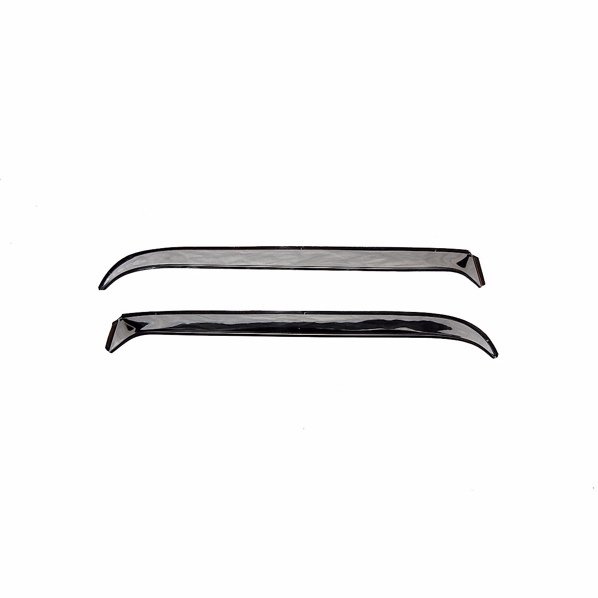 Auto Ventshade (AVS) 12032 Ventshade with Stainless Steel Finish, 2-Piece Set for 1971-1996 Chevrolet and GMC Full Size Vans, Black