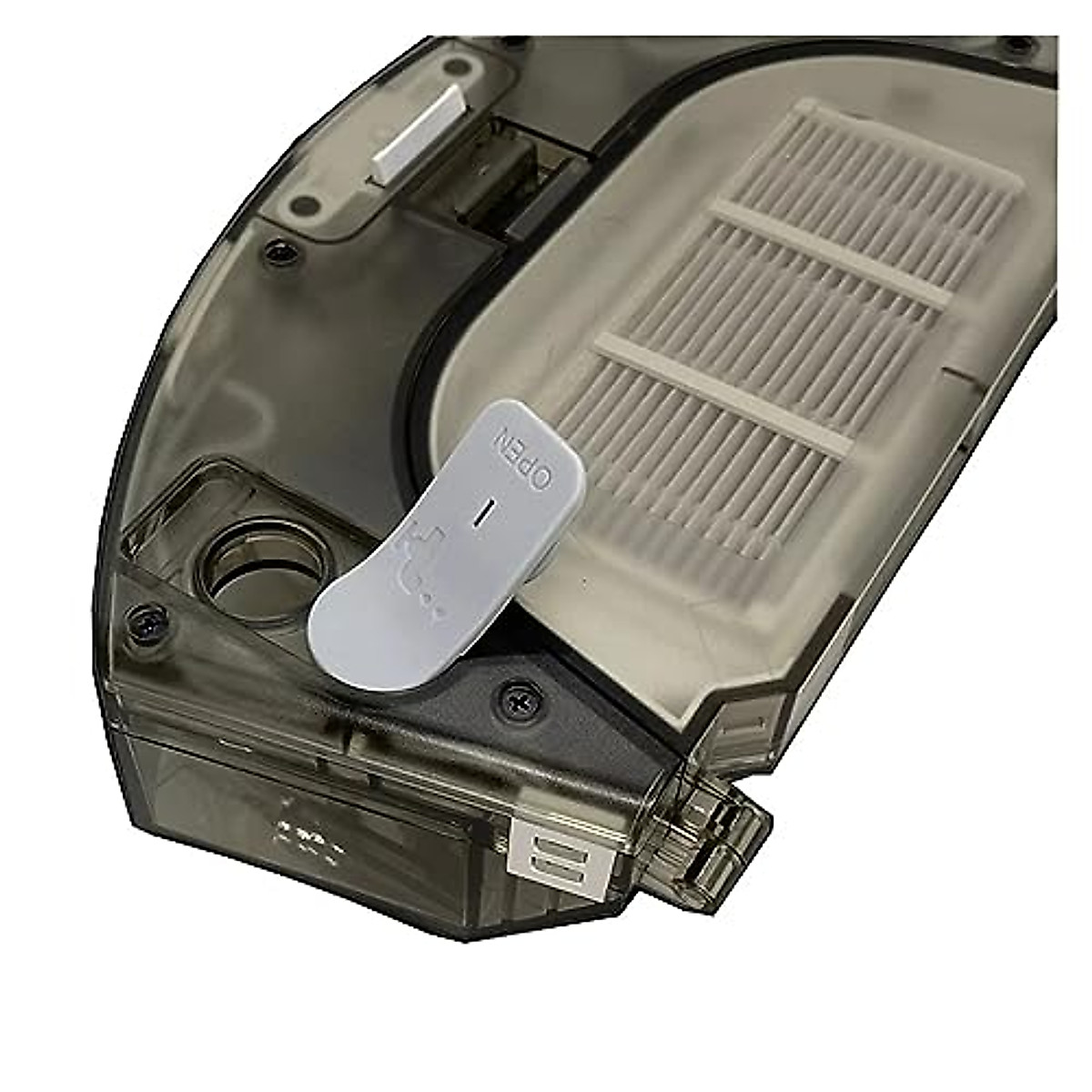 MUPECO Spare Parts Original 2-in-1 Water Tank, Compatible for Lydsto R1 Robotic Vacuum Cleaner Spare Parts Replacement (Color : Black)