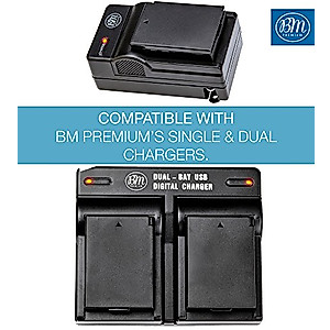 BM Premium LP-E10 Battery for Canon EOS Rebel T3, T5, T6, T7, T100, Kiss X50, Kiss X70, T100, EOS 1100D, EOS 1200D, EOS 1300D, EOS 1500D, EOS 2000D, EOS 3000D EOS 4000D Digital Cameras