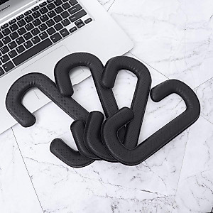 VILLCASE 4pcs Eye Cup Pu Leather Vr Face Cushion Cover Blinder Facemaks Vr Face Cover Cushion Vive Replacement Foam Vr Face Pad Pantiliners Eye Cover Vive Facial Vr Pad Mask Sheet V2 Sponge