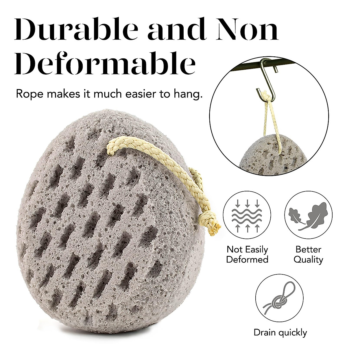 BAIMEI Bath Sponge, Sponge Loofah Body Scrubber, Shower Pouf Cleaning Loofahs Sponge, Shower Use Sponge (2pcs)