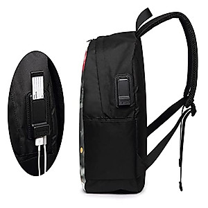 AHOBAGGA Custom Backpack Personalized Large Capacity Shoulder Traveling Bag Add Your Customized Photo Picture Text Casual Backpack Travel Knapsack Standard Size For Learning Travel Work