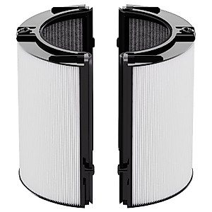 Leemone 360° Combi 2 in 1 HEPA+Carbon Replacement Filter Compatible with Dyson TP06 HP06 PH02 PH01 PH03 PH04 HP09 TP09 HP07 TP07 TP10 HP10, H13 Grade True HEPA Replacement Filter