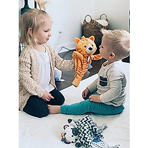 Mary Meyer Baby Einstein First Discoveries Hand Puppet Pal, 13-Inches, Tinker Tiger