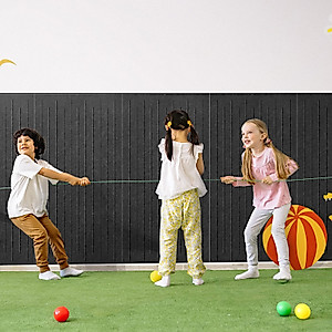 UMIACOUSTICS 3 Packs Large Sound Proof Panels,48 x 24 x 0.4 Inches Flame Retardant Acoustic Panels,Decorative Sound Absorbing Panels in Irregular Slotting for Wall Door.