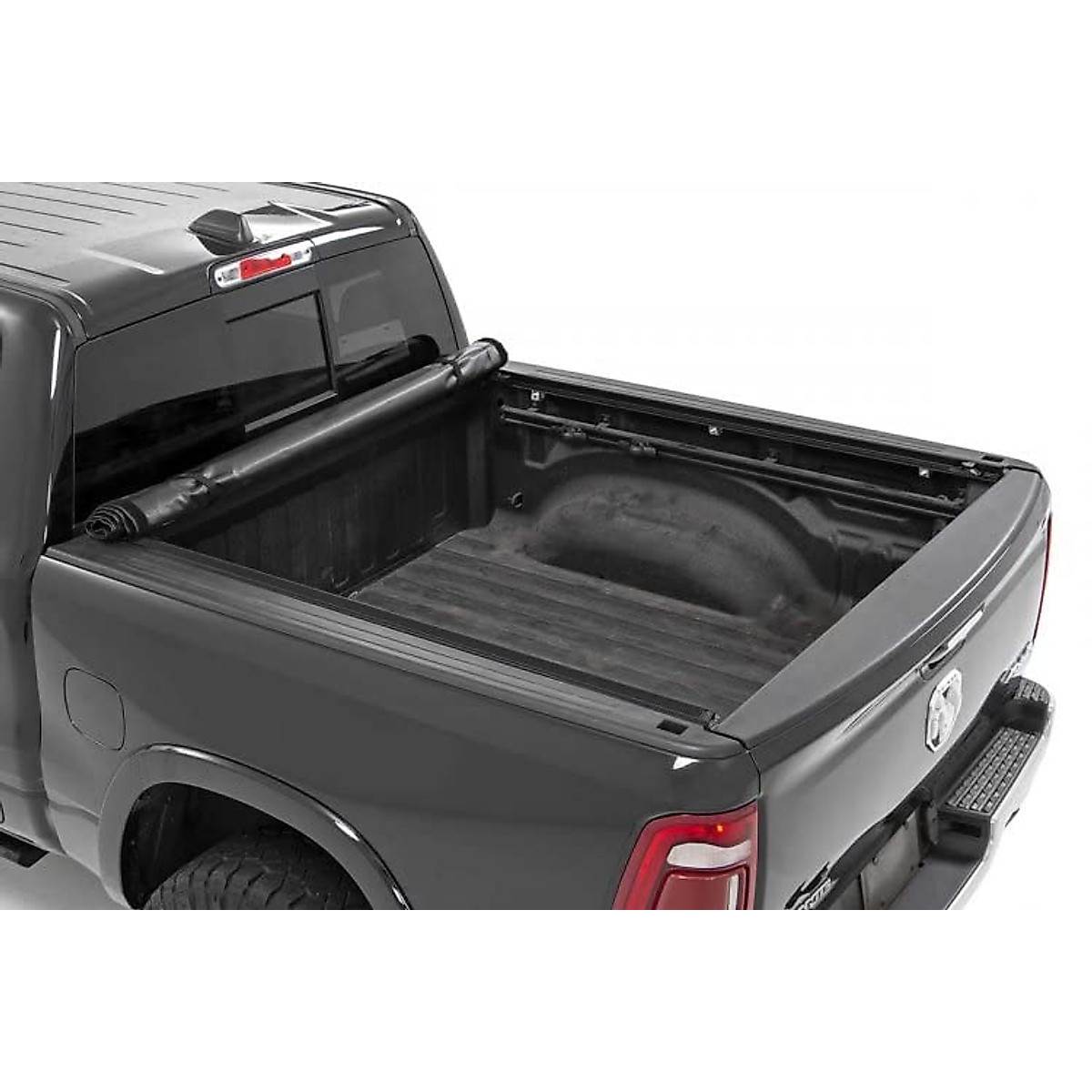 Rough Country Soft Roll-Up Bed Cover for 19-22 Ram 1500 | 5'5" - 48320550