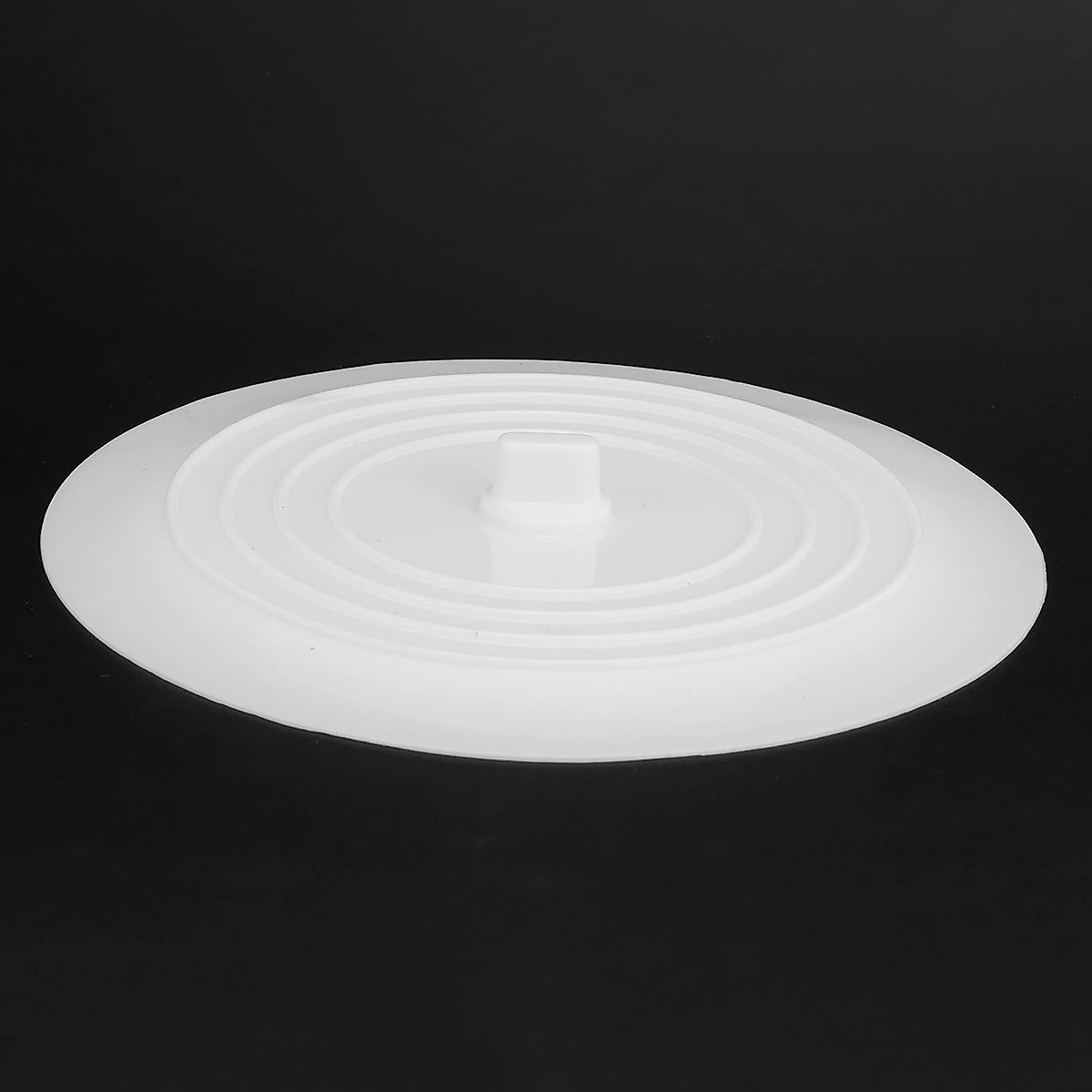 Silicone Bathtub Drain Stopper Plug, Sink Plugs Sewer Plugging LongLasting Convenient Floor Drain Sink Water Plug Cover for Bathroom Kitchen(White)