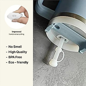 COOKSMITP Stanley Spill Stopper 40oz | Stanley Cup Leak Stopper | Silicone Spill Proof Straw Stopper for Stanley 1.0 | 30oz