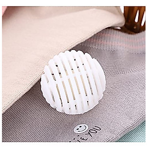 Deodorizer Balls for Sneaker Upgraded, Odor Purifying Ball Cleaner Eliminator for Shoes, Drawers, Lockers & Gym Bags - 6 Pack