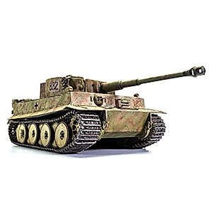 Airfix Tiger I 'Early Version' 1:35 WWII Military Tank Armor Plastic Model Kit A1363