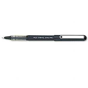 Pilot VBall Liquid Ink Stick Roller Ball Pen PEN,VBALL,LIQ ROLLR,XF,BK (Pack of4)
