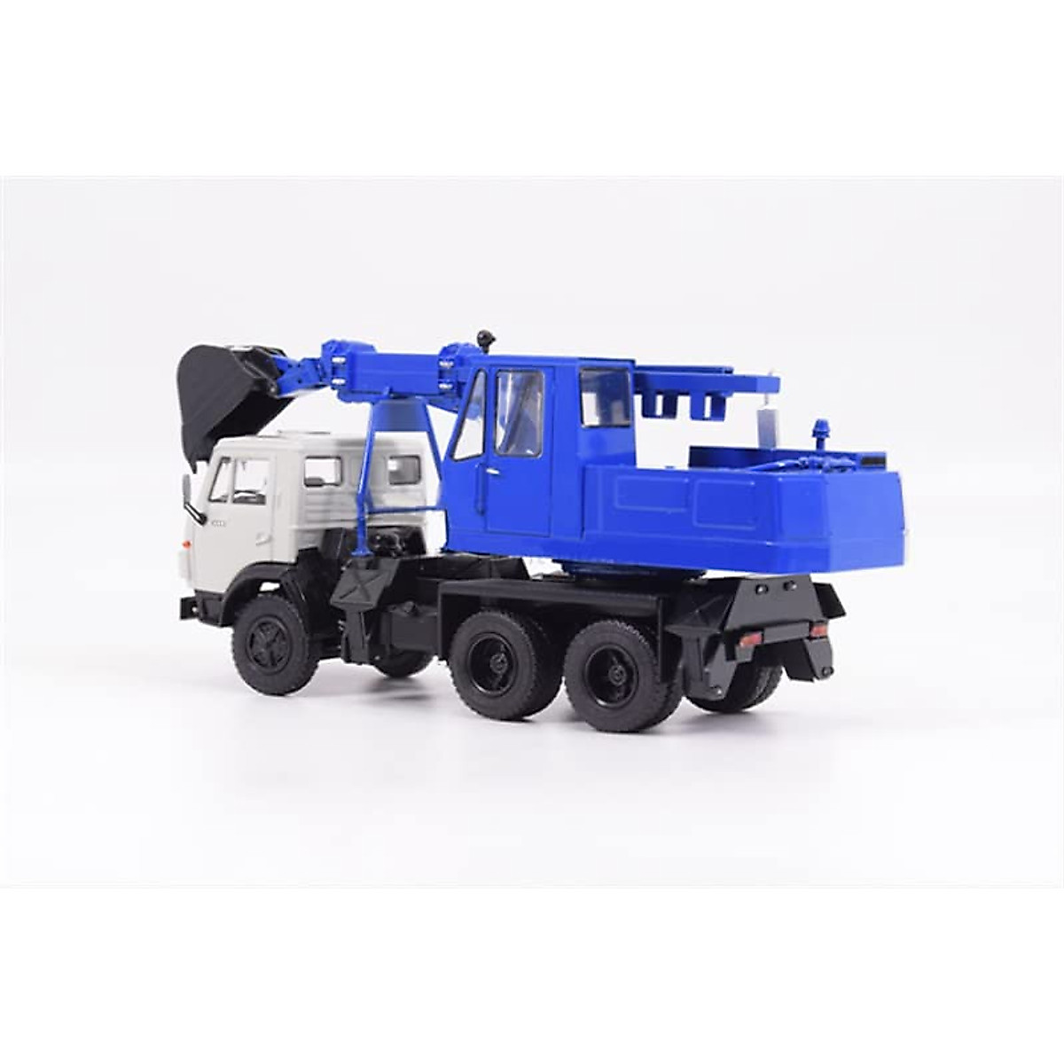 for MODIMIO Russia for Kamaz EO-3532(5511) Excavator 1/43 ABS Truck Pre-Built Model
