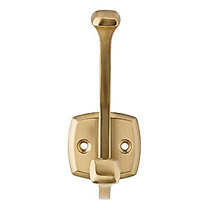 Modern Aura Champagne Bronze Wall Coat and Hat Hook