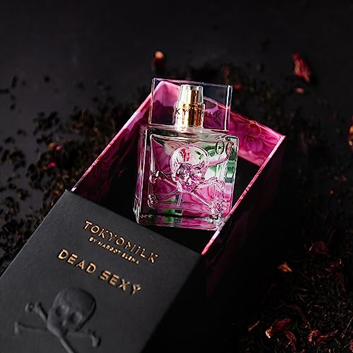 TOKYOMILK Dead Sexy Embossed Eau de Parfum, 3.4 fl. oz, 100 ml – Deep Vanilla, Exotic Wood, White Orchid & Ebony - Romantic & Ethereal, Women’s Perfume, Eau de Parfum Spray for Women