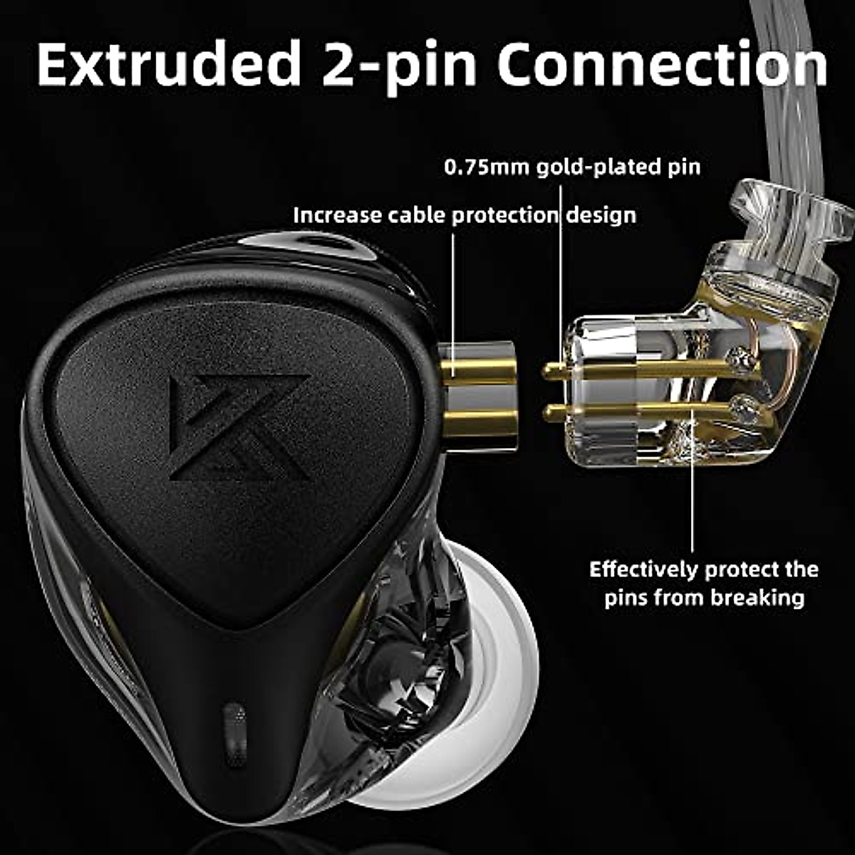 KZ ZEX Pro IEM: Triple Hybrid Drivers - Electrostatic HiFi Sound