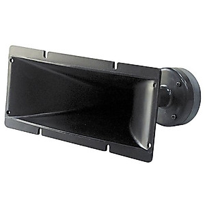 Pyle 4x10 Inch Horn Tweeter Speaker - Heavy Duty 200 Watt High Power Horn Audio Tweeter System w/ 25mm Voice Coil, 20 Oz Magnet Structure, 102 dB, 8 Ohm Impedance - Pyle PH391
