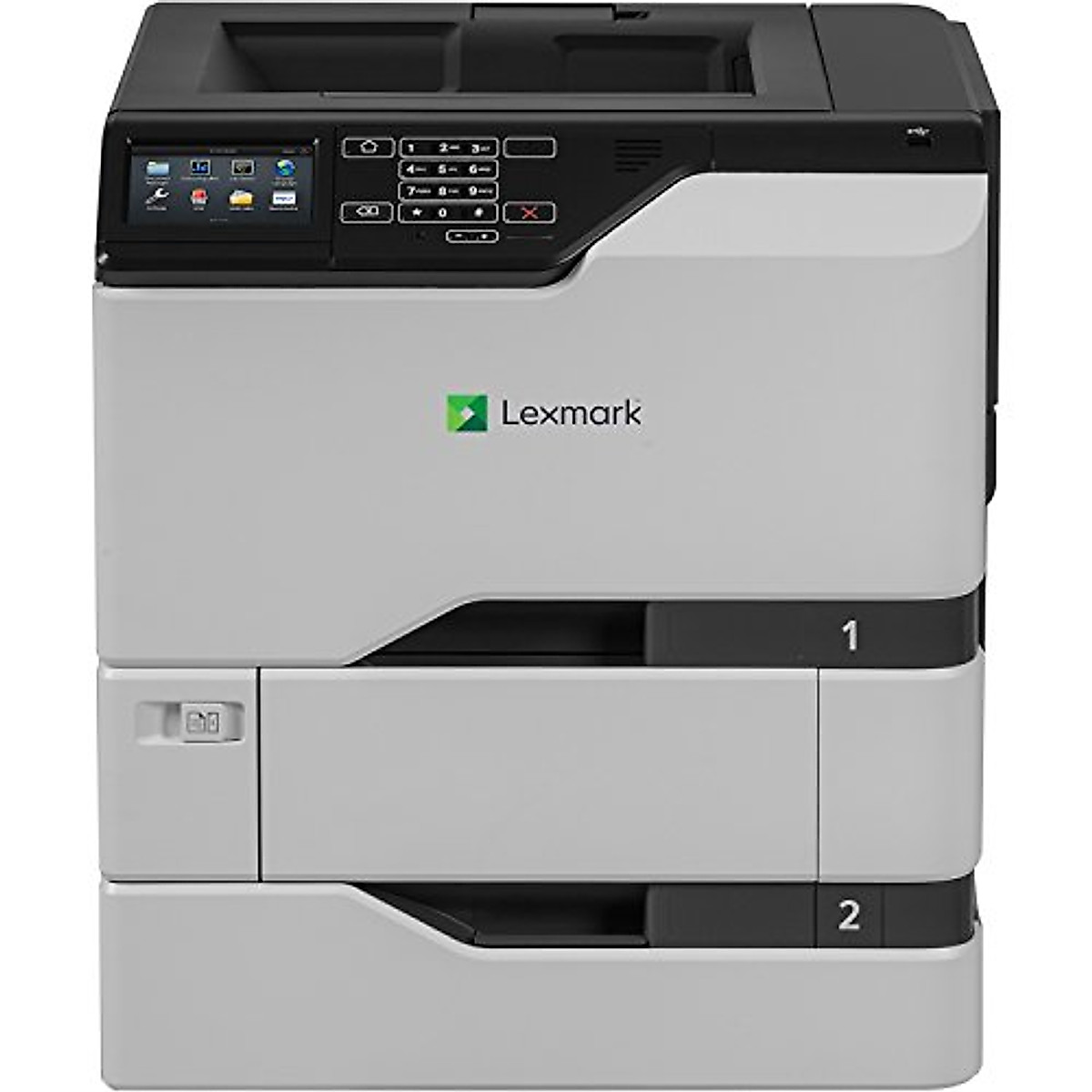 Lexmark CS725DTE Color Laser Printer (40C9001),Gray