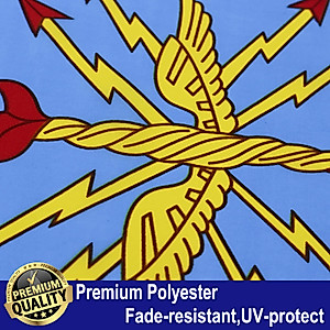 Air Force Flags 3x5 Outdoor Double Sided Made In USA- United States USAF Military Heavy Duty Flags with 2 Brass Grommets for Outdoor Indoor Wall