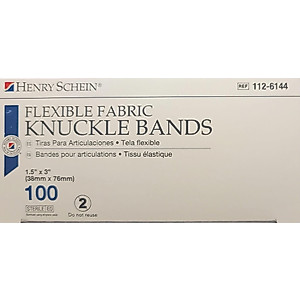 Knuckle Fabric Bandages 1.5" x 3" 100/BX