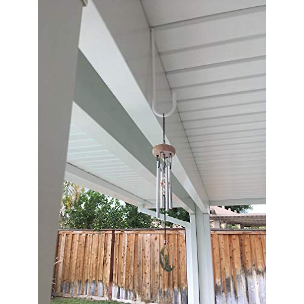 Alumahangers Solid Powder Coated Steel for Non-Insulated Spanish Brown Alumawood Patio Covers (6 Pack)