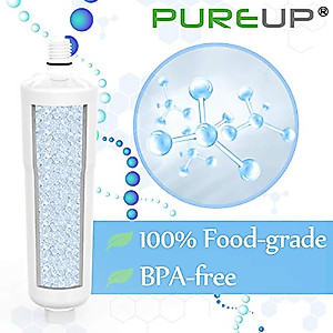 PUREUP AP431 Replacement Filter Compatible with Aqua-Pure Whole House Scale Inhibition Inline Water System AP430SS - Ap431 Replacement Cartridge Pack of 3