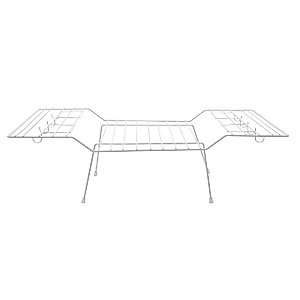 Ybm Home Wire Kitchen Counter and Cabinet Helper Shelf, Shelf Storage Organizer White 2214 (1)