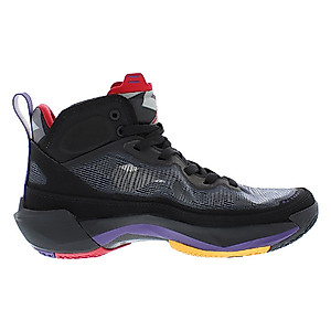Jordan Boy's Air XXXVII (Big Kid) Black/True Red/Club Purple/Dark Charcoal 5.5 Big Kid M