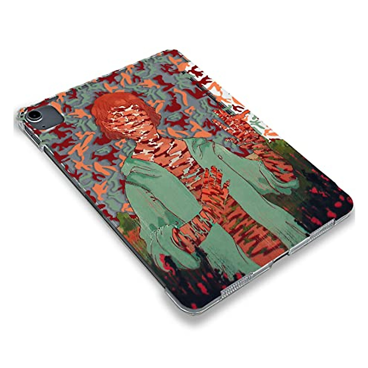 Cute Abstract Painted Girl case Compatible with iPad Mini Air Pro 7.9 8.3 9.7 10.2 10.9 11 12.9 inch Pattern Cover New 2022 2021 Trifold Stand 3 4 5 6 7 8 9 Generation 571 (10.9" Air 4)