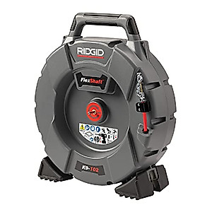 RIDGID 64263 Model K9-102 FlexShaft Drain Cleaning Machine Kit for 1-1/4"-2" Pipes