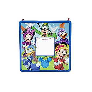 Delta Children 4-Piece Kids Furniture Set (2 Chairs and Table Set & Fabric Toy Box), Disney Mickey Mouse