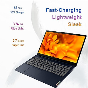 Lenovo IdeaPad 3i Laptop - 15.6" Full HD 1080p Touch Screen - Intel Core i5-1155G7-24GB Memory - 1TB SSD - Windows 11 Home - Abyss Blue – w/HDMI Cable