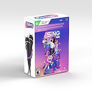 Let's Sing 2024 + 2 hard bundled mics - Xbox Series X